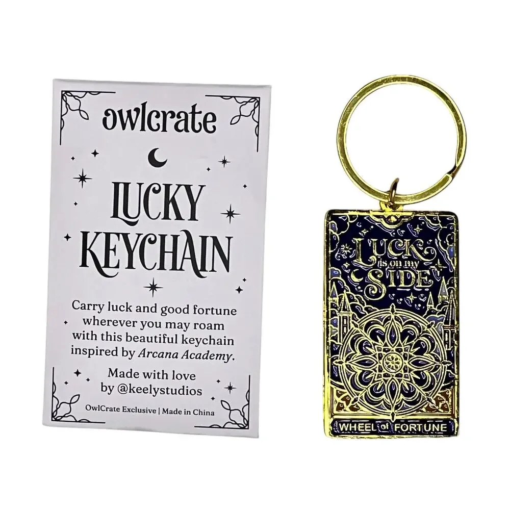 Owlcrate | Accessories | Owlcrate Arcana Academy Keychain Wheel Of ...